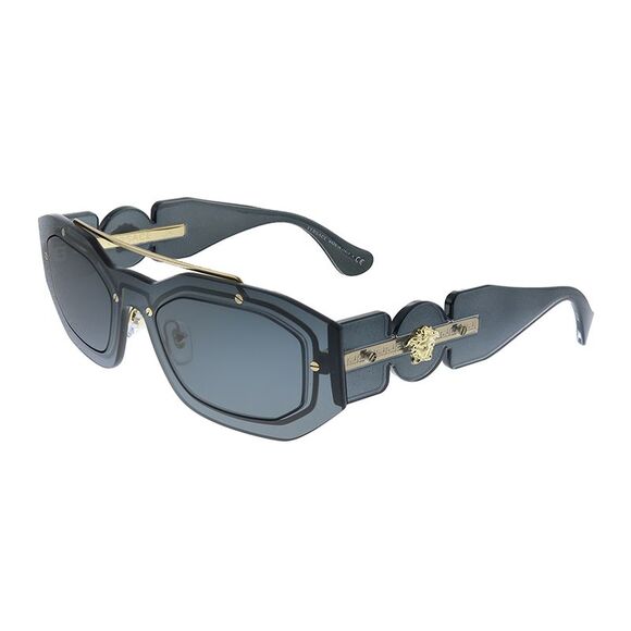 Versace | Accessories | New Versace Ve 2235 0287 Dark Grey Plastic ...